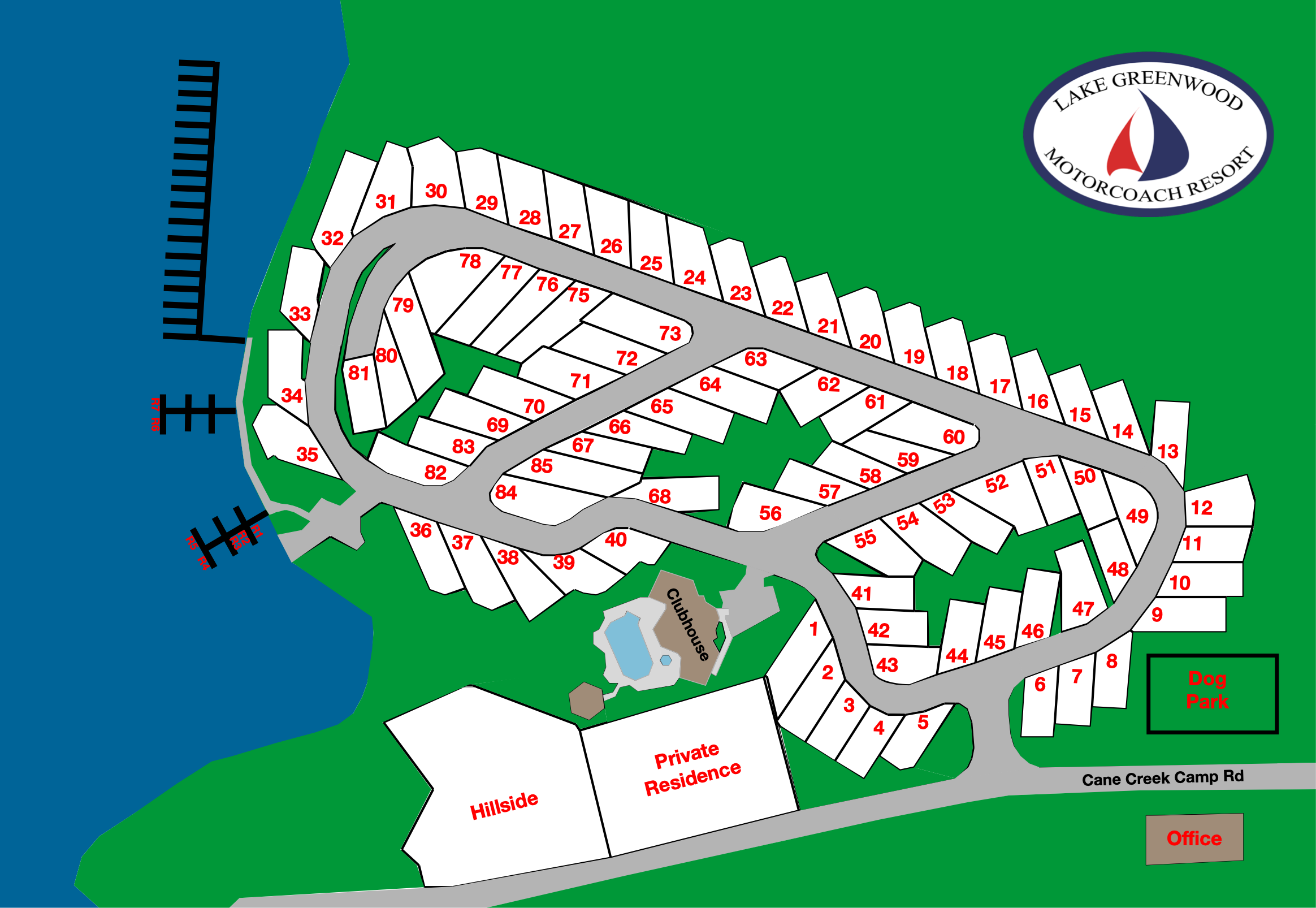Lake Greenwood Motor Coach Resort